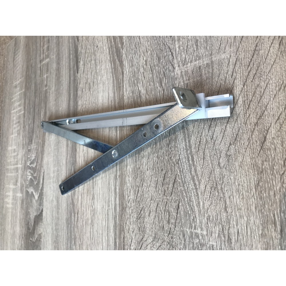 IPA Side Guided 90° Window Hinge With Friction For Alu-wood