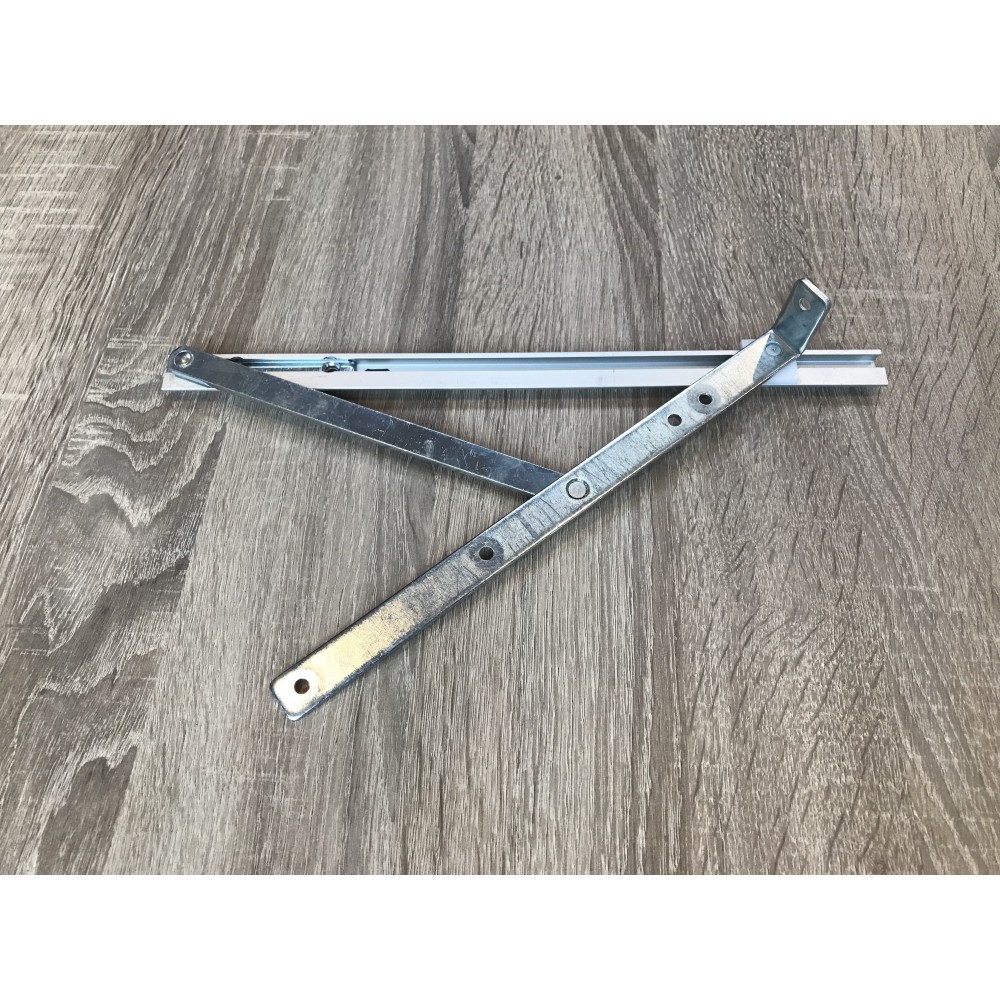 IPA Side Guided 90° Window Hinge With Friction For Alu-wood