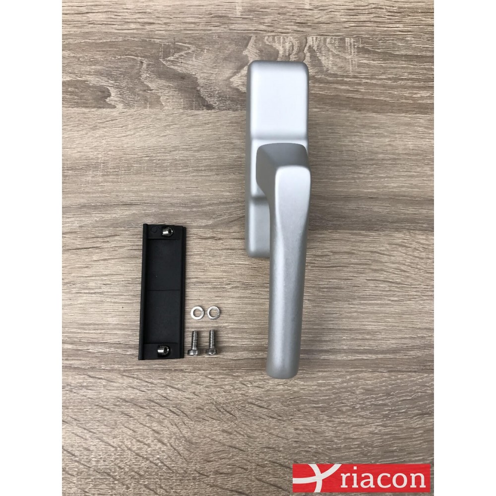 Hueck Geared Handle with safety opener device